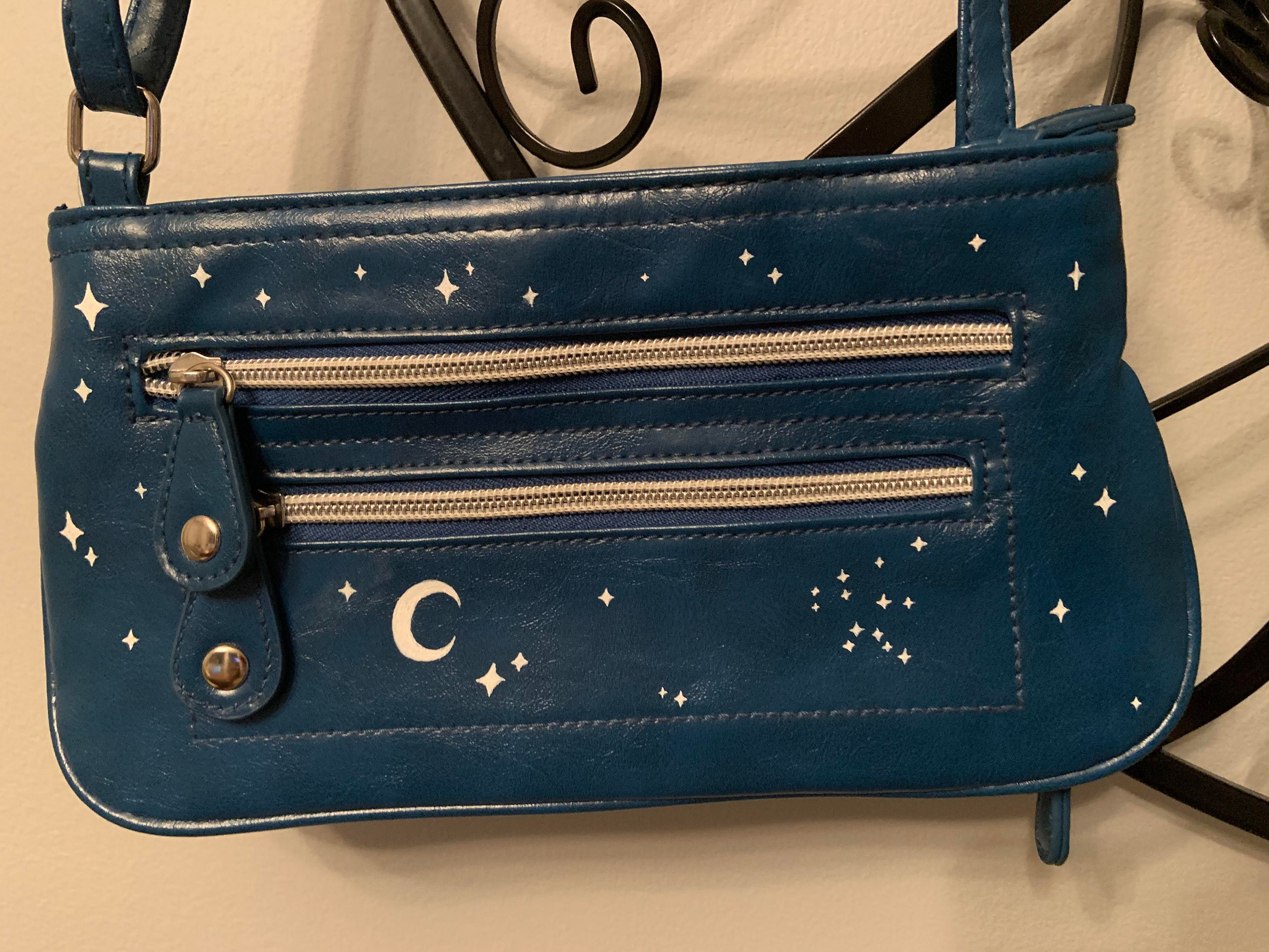 Hand Painted Aquarius Bag - Etsy