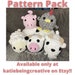 No-sew Cow Crochet Pattern: No Sew Farm Animal Crochet Pattern - Etsy