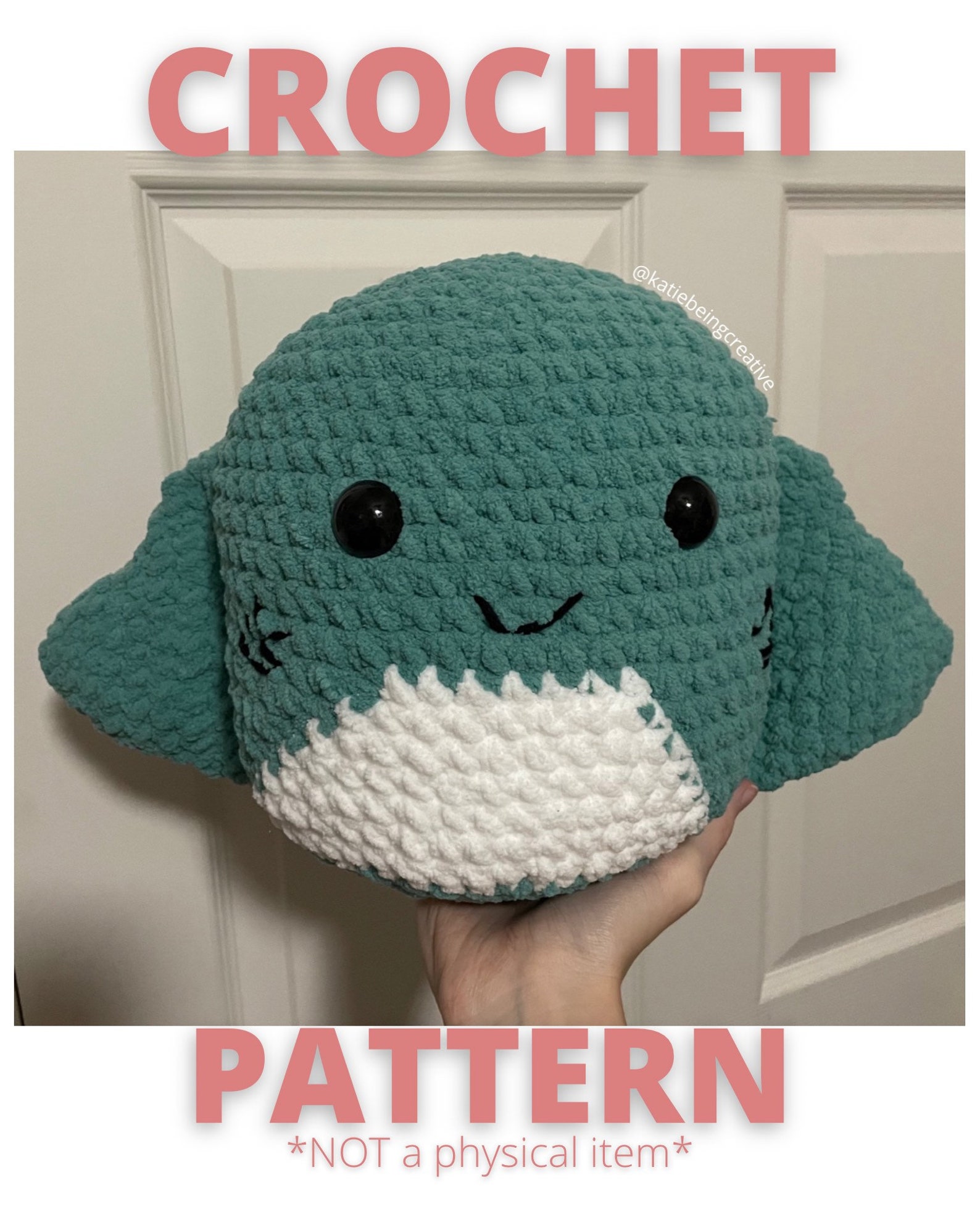 Stingray Plushie Crochet Pattern inspired by Maggie the Stingray ...