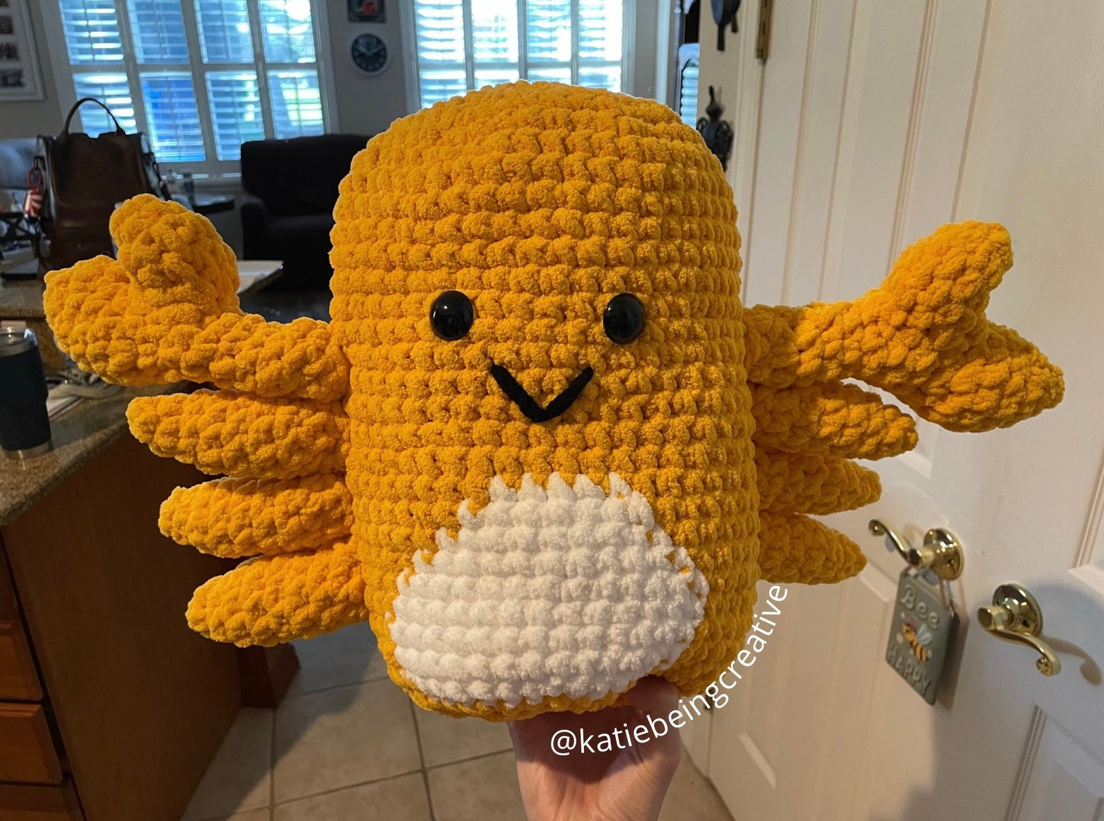 Crab Plushie Crochet Pattern inspired by Carlos the Crab - Etsy