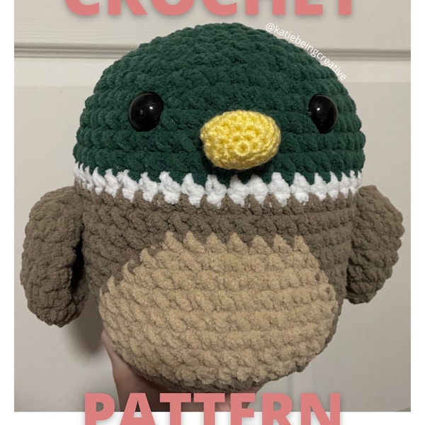 Crochet Squishmallow Duck Pattern - Etsy