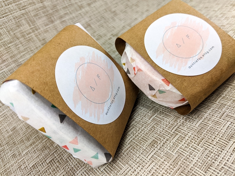 Apple Scented Round Bar Soap, Honey Glycerin Soap, Handmade Apple Soap ...