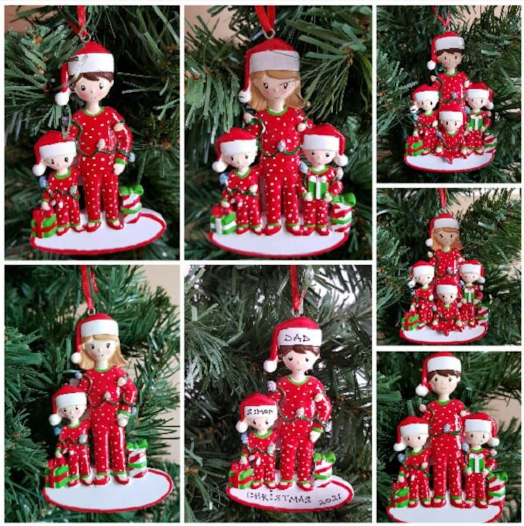 SINGLE PARENT Christmas Tree Decoration Single Mum Single Dad & Kids ...