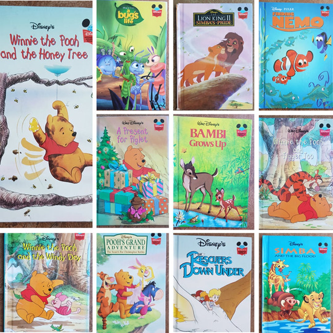 Disney's Wonderful World of Reading Books Choose From Winnie the Poo ...