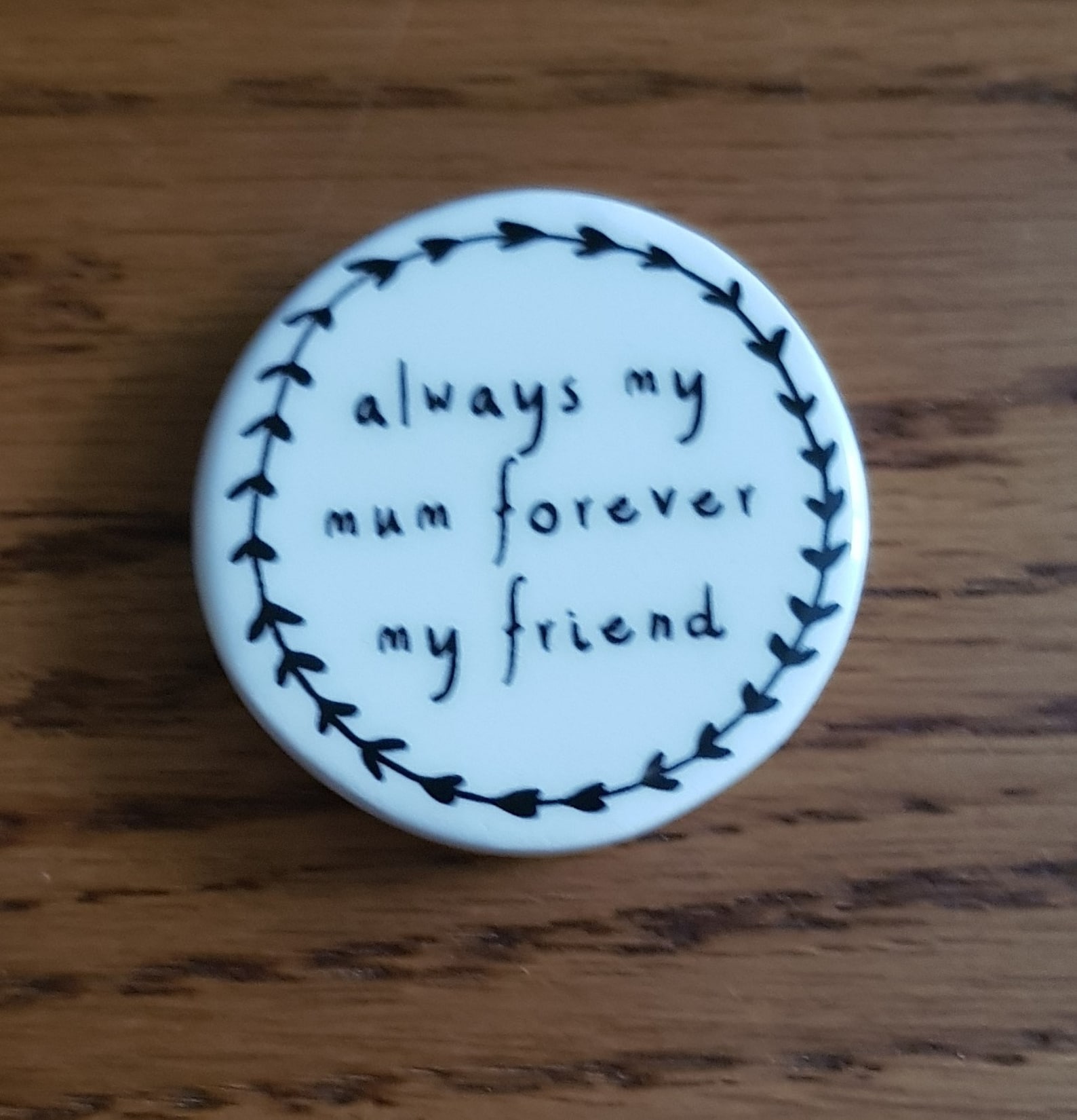 MOTHERS DAY Ceramic Token Sentiment Mother Love Pocket Token Love You ...