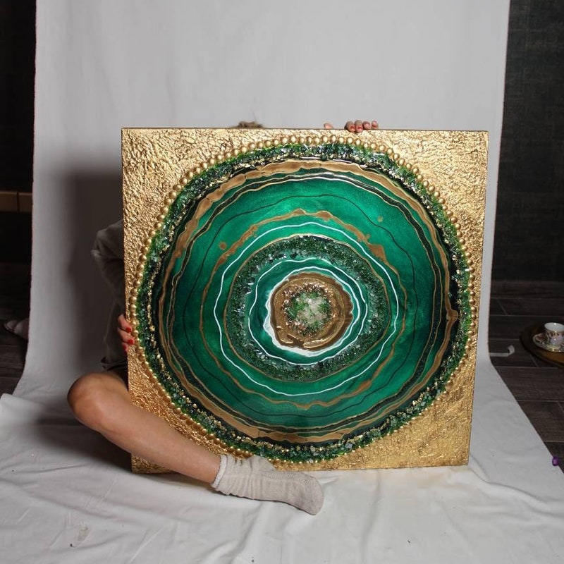 Geode Wall Art - Etsy