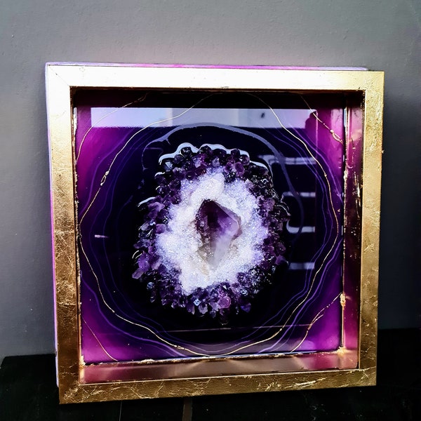 Geode Wall Art - Etsy