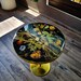 Artisanal Preserved Flower Resin Table, Opulent All-round Coffee Table ...