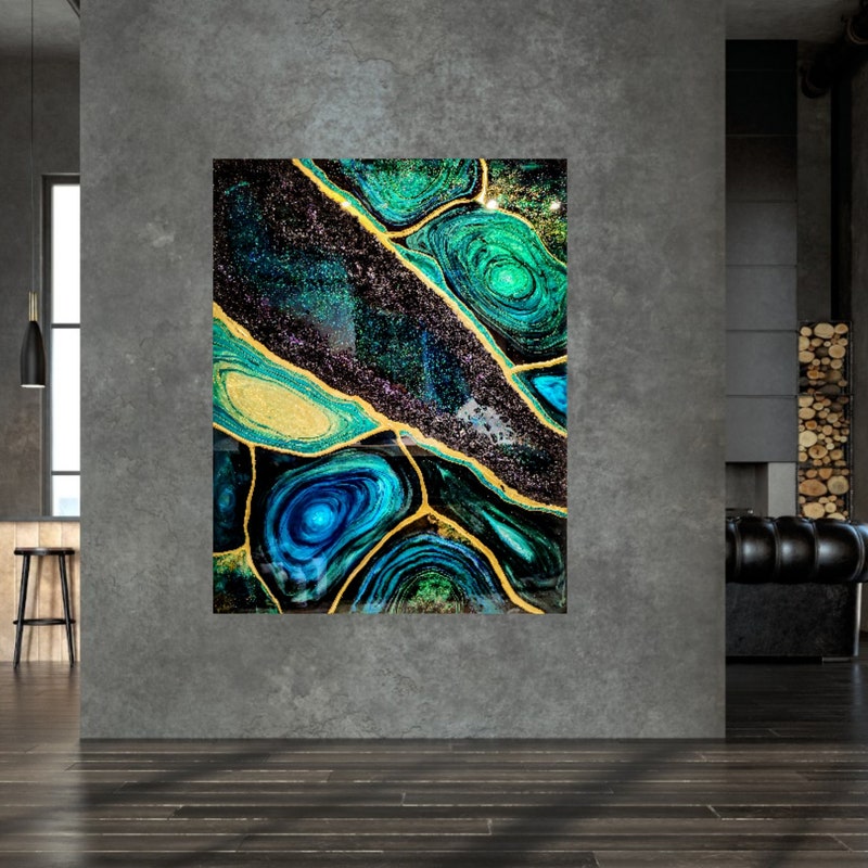 Resin Painting - Etsy