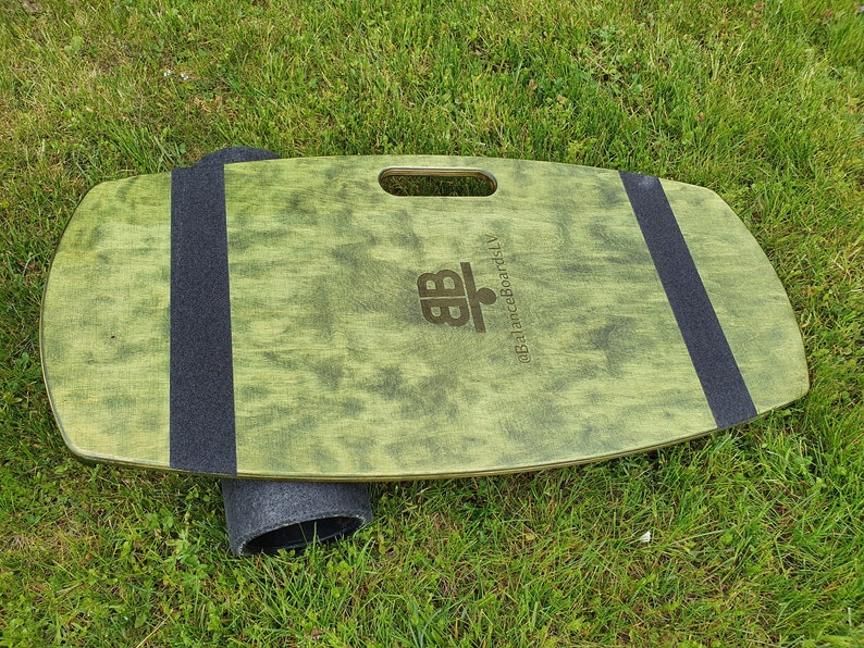 Wooden Wakeboard Balance Trainer / Balance Board From Baltic | Etsy