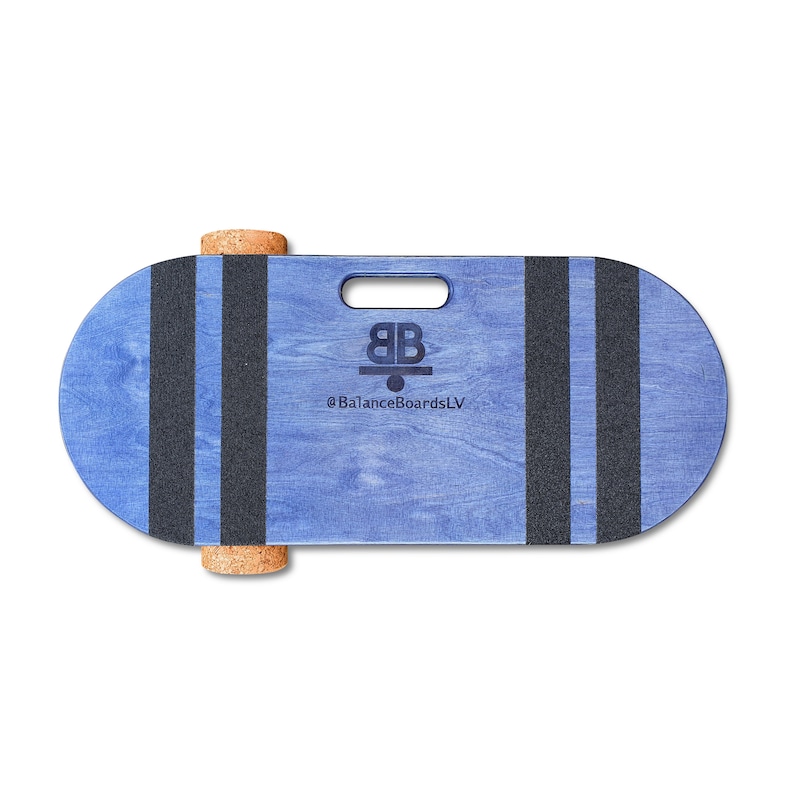 Wooden Balance Board From Baltic Birch Plywood Handcrafted /cork Roller ...