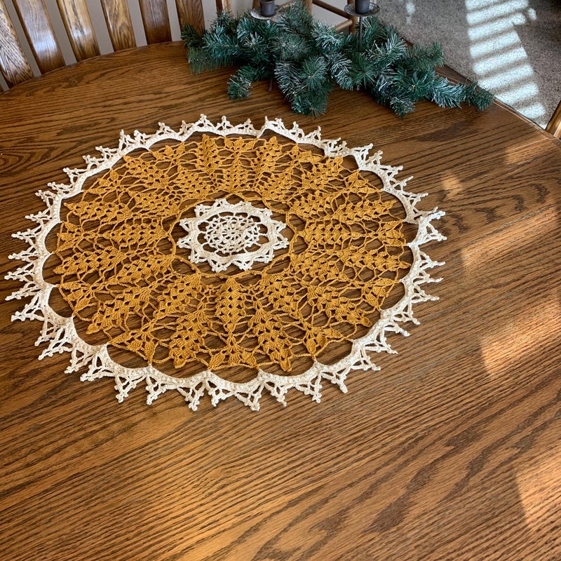 Wheat Doily - Etsy