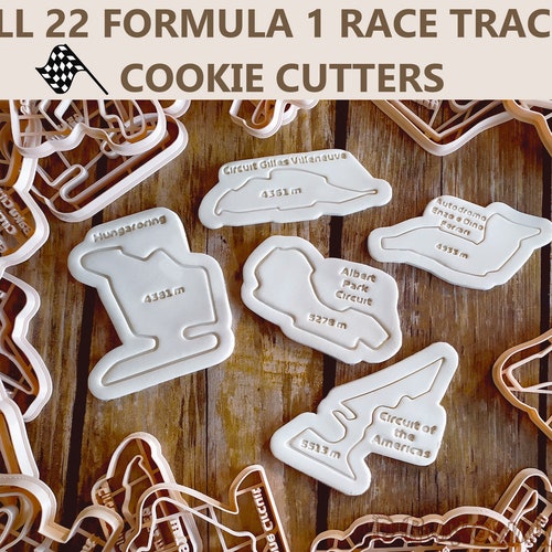 Formula 1 Car Speed Race Cookie Cutter Pastry Fondant Dough - Etsy
