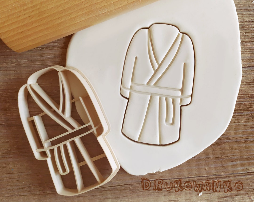 Dressing-gown Negligee Wrapper Kitchen Present Cookie Cutter Pastry ...