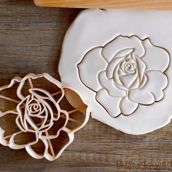 Rose Cookie Cutter - Etsy