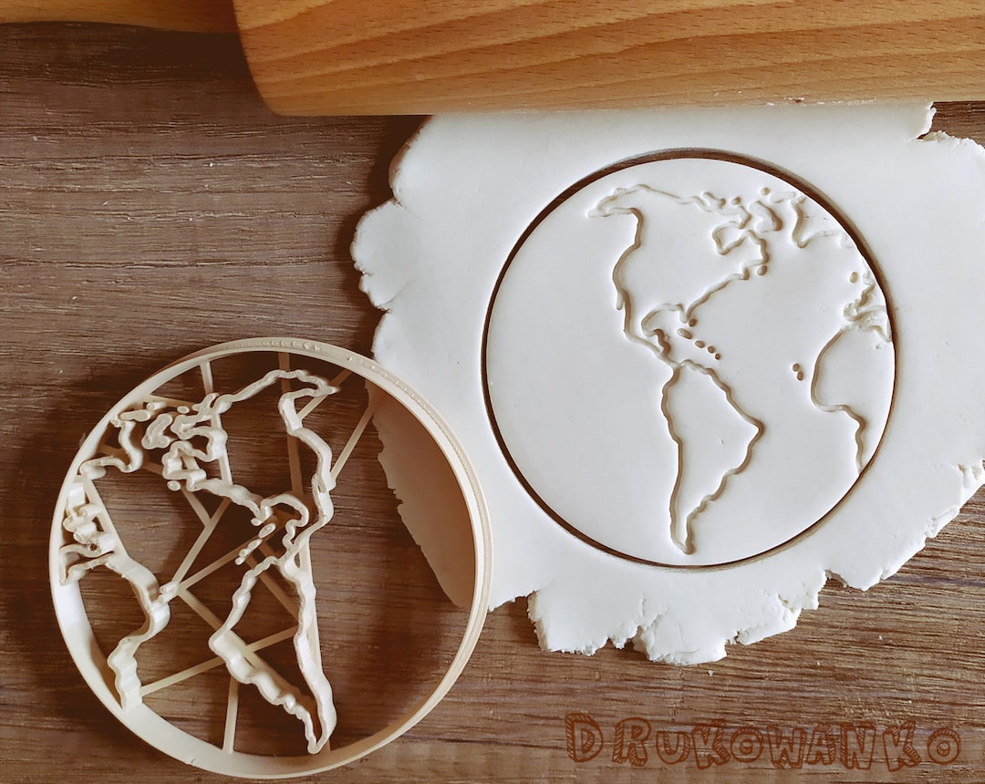 Earth Globe From Universe Set Science Planet Sun Cookie Cutter Pastry ...