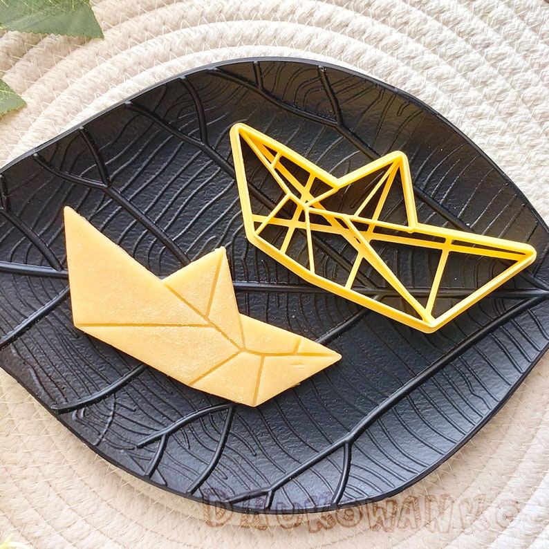 Origami Ship Battle Ship Cruiser See Monster Ocean Paper Ship Cookie ...