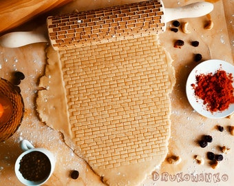 Brick Pattern Fondant Embosser - Etsy