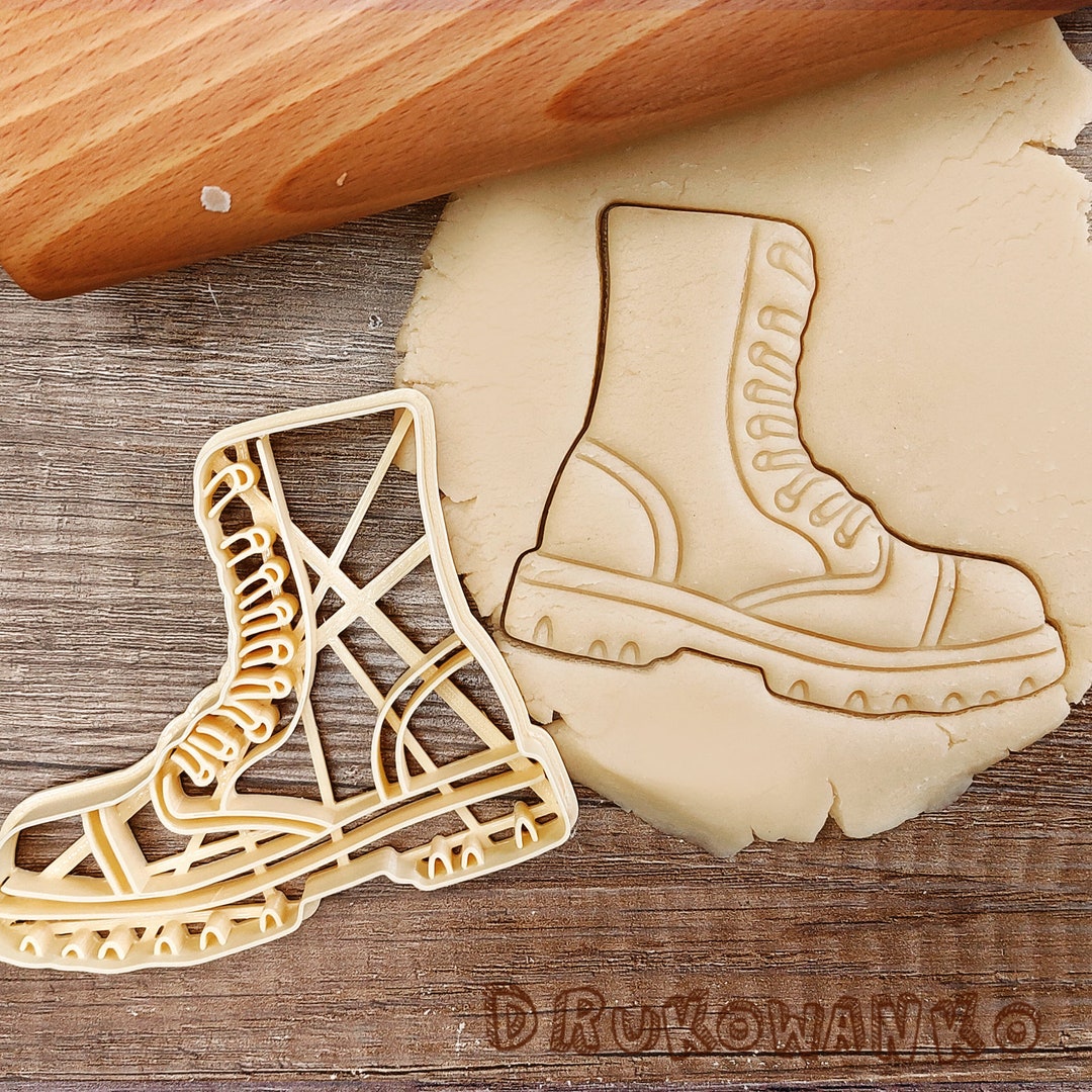 Combat Army Soldier Boots Army Cookie Cutter Pastry Fondant Dough ...