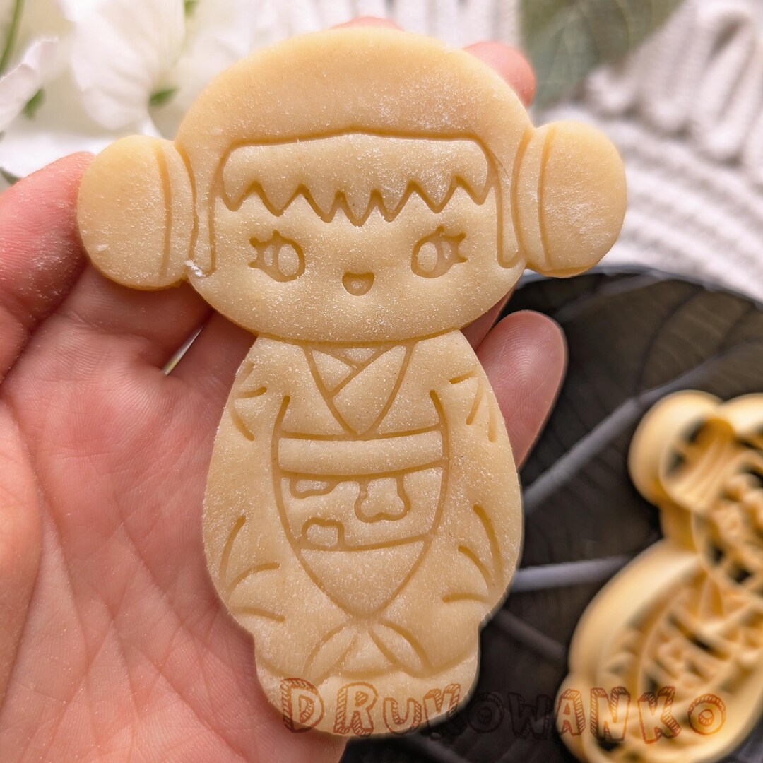 Japan Doll Kimono Traditional Historical Geisha Toy Cookie Cutter ...