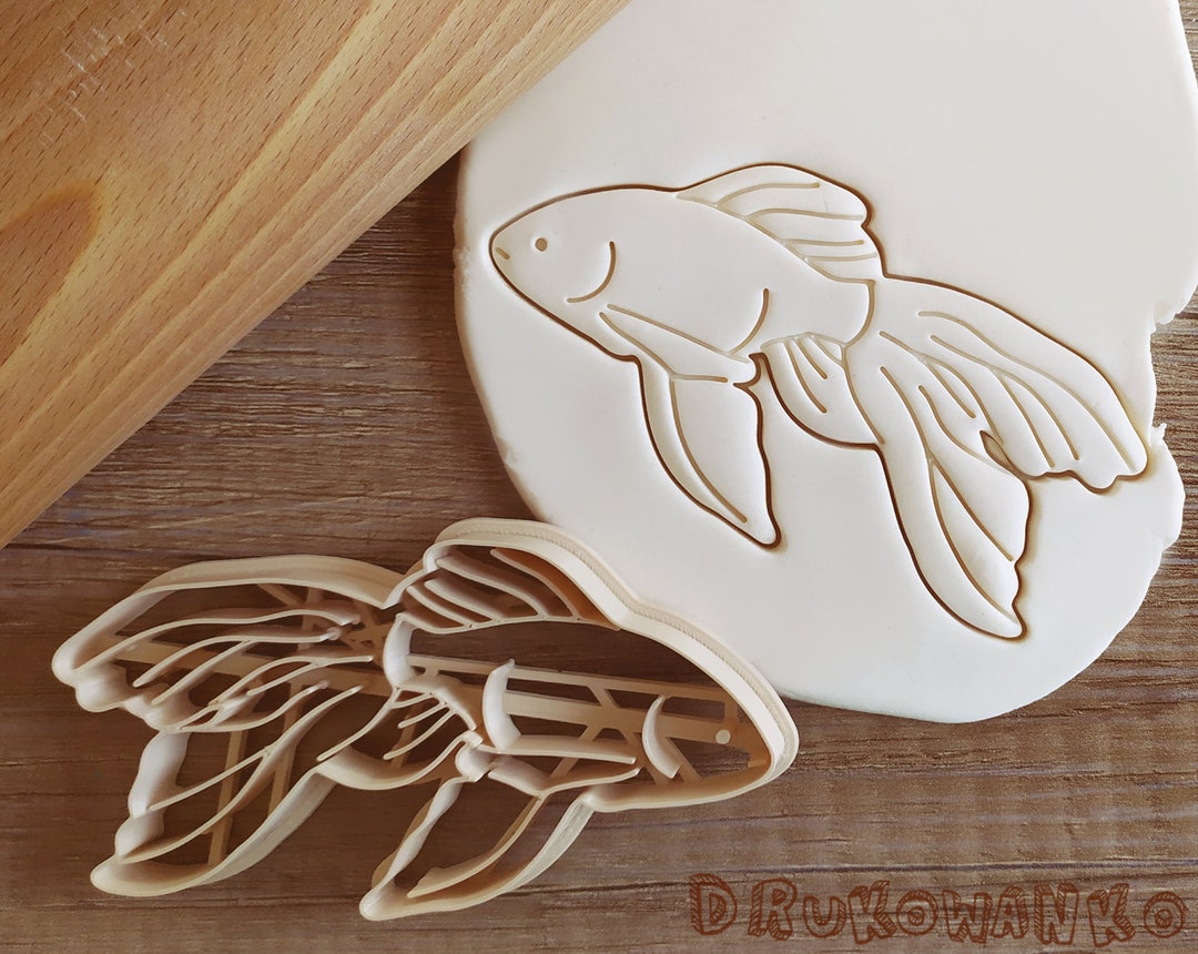 Fish No 5 Sea Water Cookie Cutter Pastry Fondant Dough Biscuit - Etsy