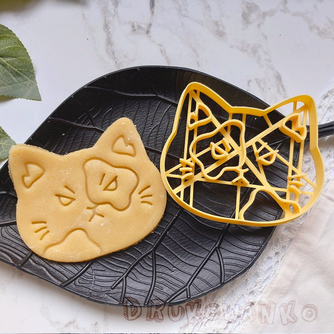 Funny Cat 6 Animal Pet Kitty Family Home Funny Cookie Cutter Pastry ...