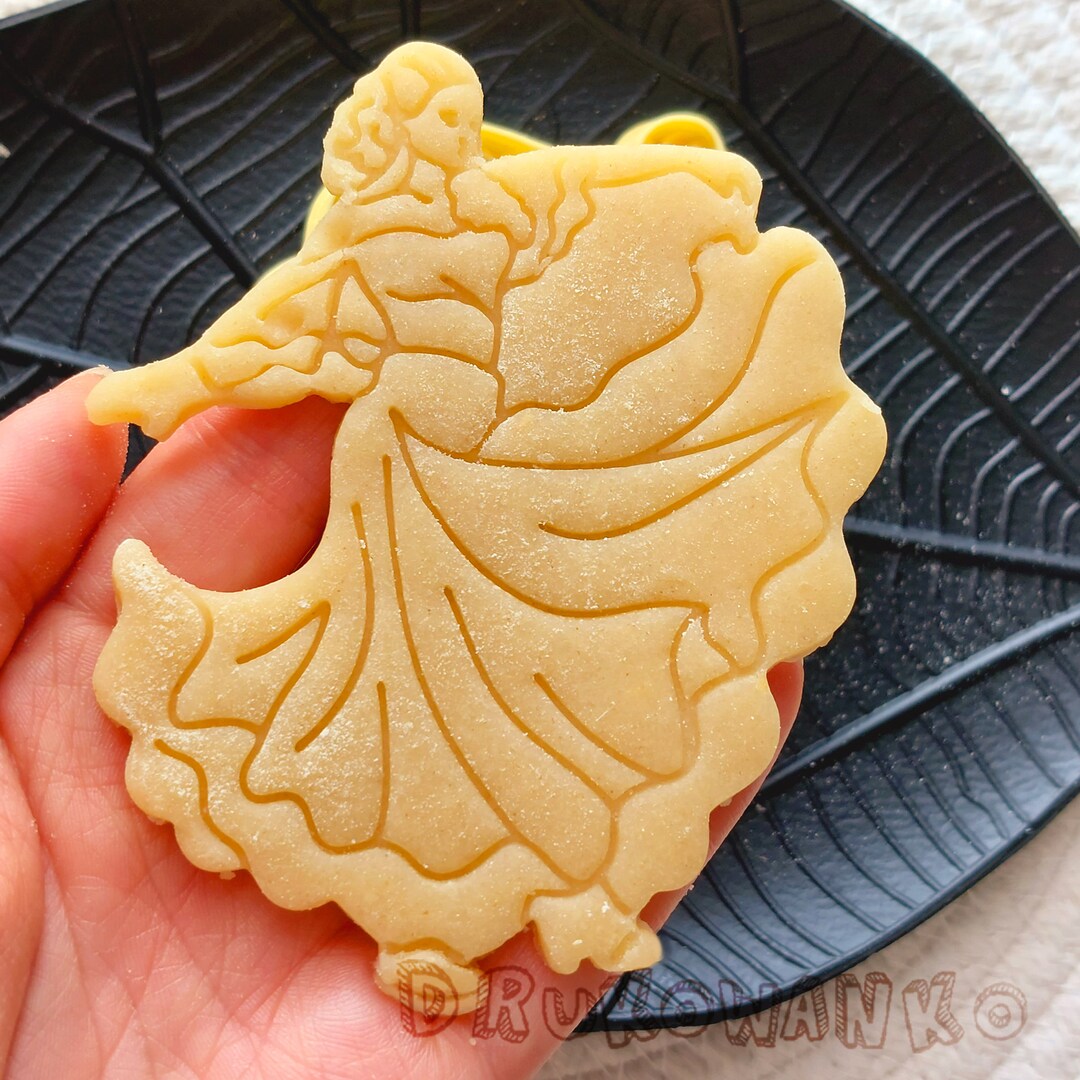 Dancing Woman Recital Big Dress Classic Emote 3 Cookie Cutter Pastry ...