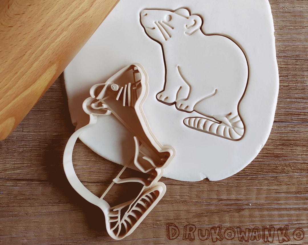 Rats Rat Rodent Cookie Cutter Pastry Fondant Dough Biscuit - Etsy