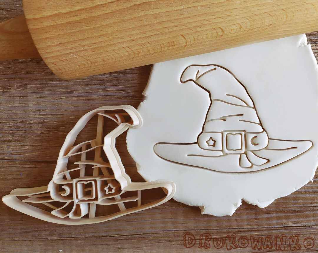 Hat Wizard Mage Magic Magical Cookie Cutter Pastry Fondant Dough ...