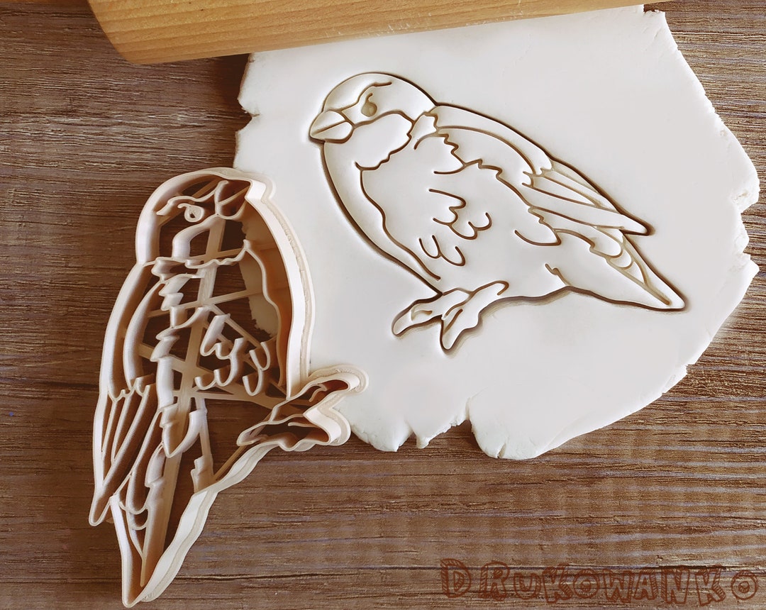 Sparrow Small Birb Bird Cookie Cutter Pastry Fondant Dough Biscuit - Etsy