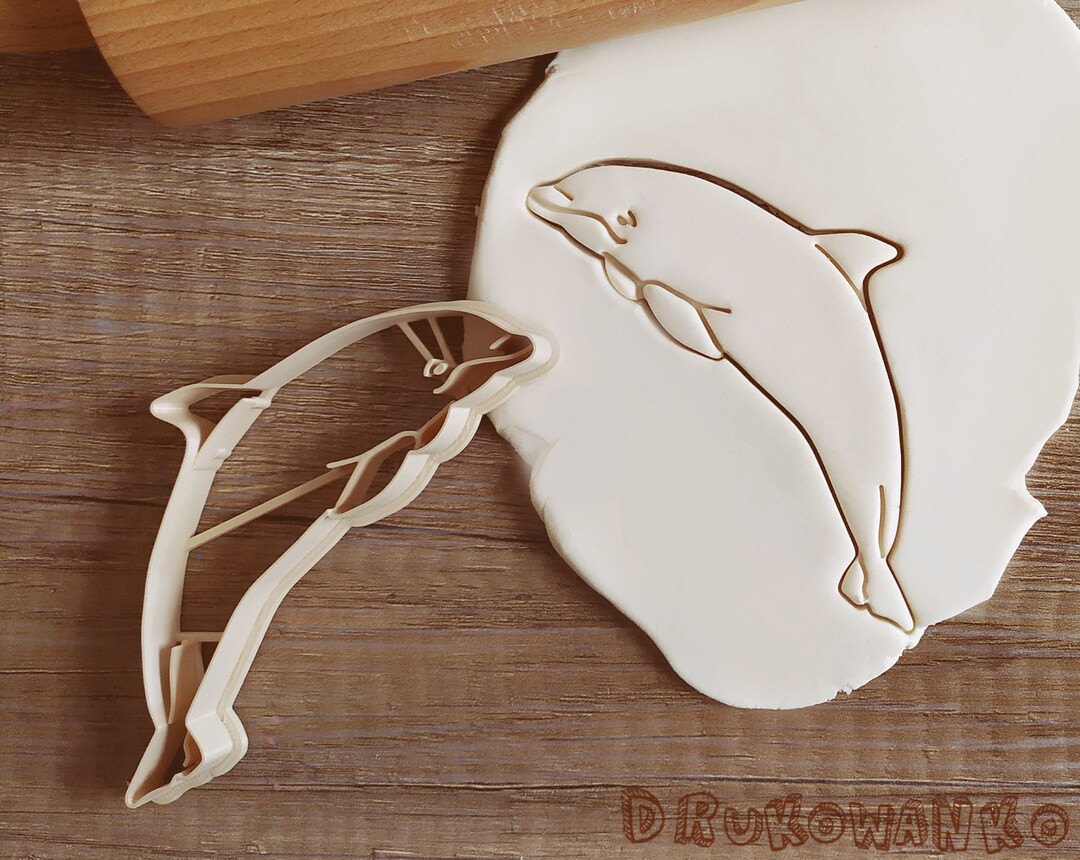 Sea Dolphin Cookie Cutter Pastry Fondant Dough Biscuit - Etsy