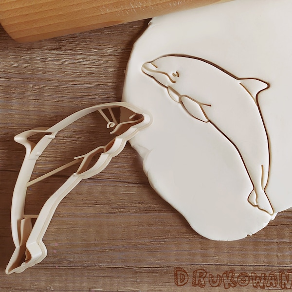 Dolphin Cookie - Etsy