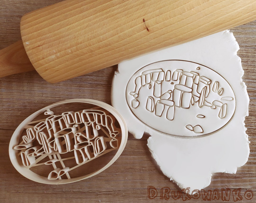 Stonehenge Symbol Monument Cookie Cutter Pastry Fondant Dough Biscuit ...