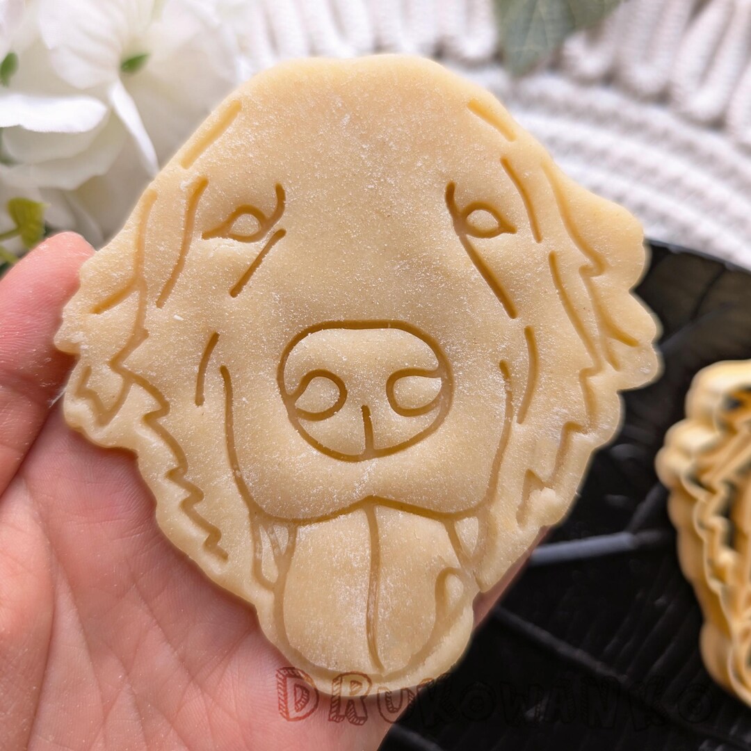 Great Pyrenees Face Head Body Animal Pet Doggoterrier Dog Breed Cookie ...