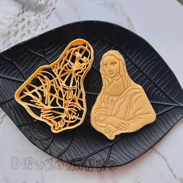 Mona Lisa Cookies - Etsy