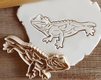 Lizard Cookie Cutter - Etsy UK