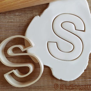 Alphabet Letters Cookie Cutter Pastry Fondant Dough Biscuit - Etsy