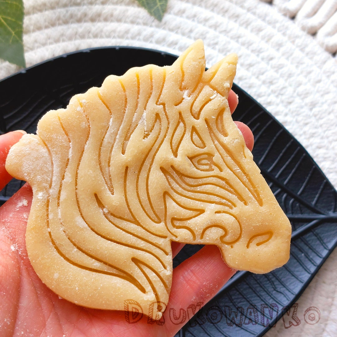 Zebra Horse Africa Asia Wild Animal Safari Zoo Cookie Cutter Pastry ...