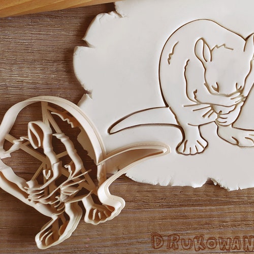 Standing Gerbil Rodent Cookie Cutter Pastry Fondant Dough - Etsy