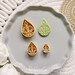Drop Water Droplet Decorative Tear 3 Polymer Clay Cutter for Earring ...