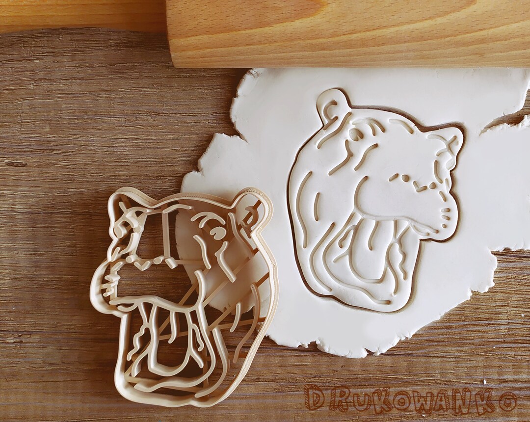 Hippo Head Hippopotamus Cookie Cutter Pastry Fondant Dough Biscuit - Etsy