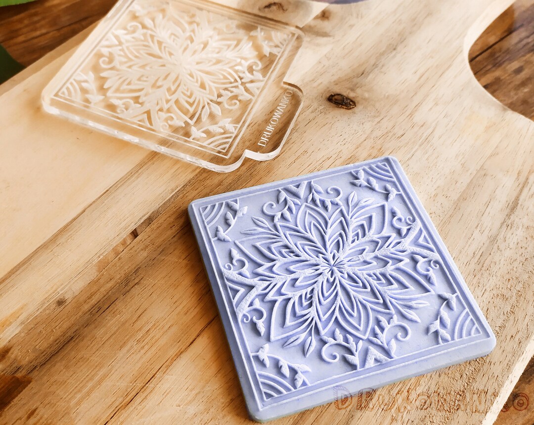 Traditional Pattern for Art - Embosser Stamp for Cookies, Cake ...