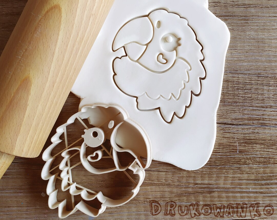 Many Sweet Birds - Ara, Cockatiel, Lovebird, Budgie Cookie Cutter ...