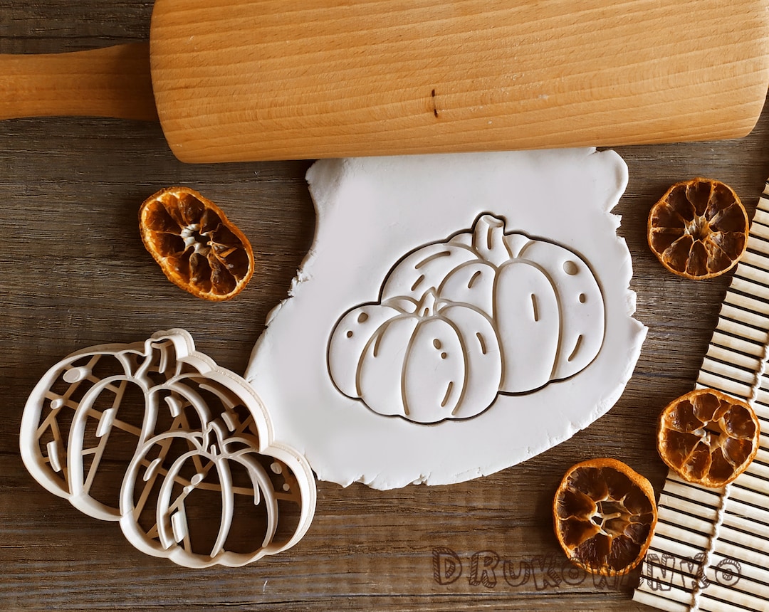 Halloween Big Pumpkin Pumpkins Front Scary RIP Cookie Cutter Pastry ...