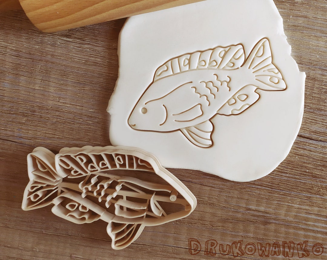 Fish No 4 Sea Water Cookie Cutter Pastry Fondant Dough Biscuit - Etsy