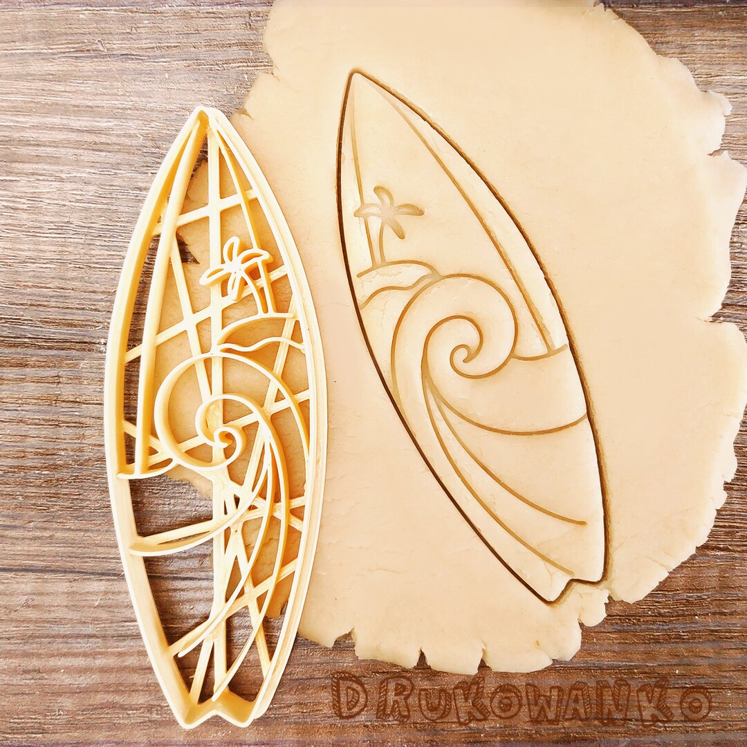 Surf Surfing Surfer Windsurfing Board Sport Sea Water Cookie Cutter ...