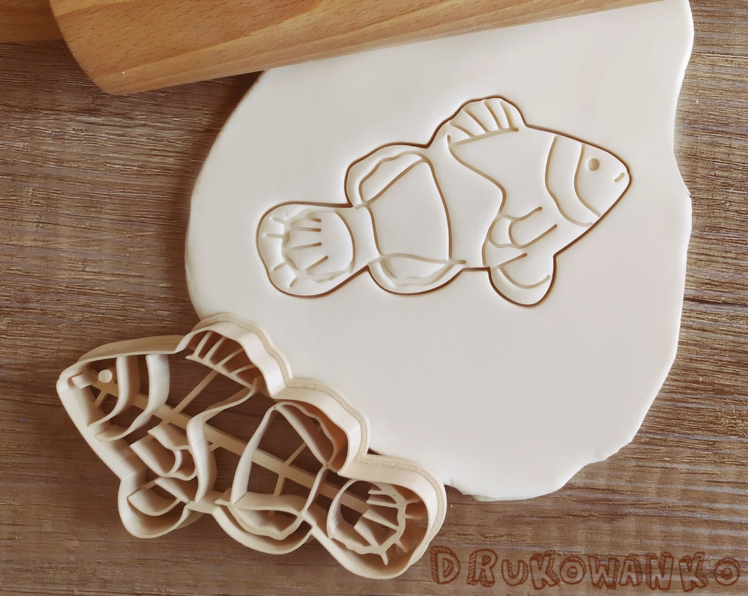 Fish No 7 Sea Water Cookie Cutter Pastry Fondant Dough Biscuit - Etsy