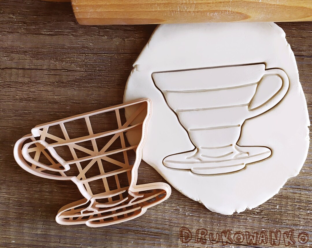 Coffee Drip Bean Beans Plastic Ceramic Cup Beautiful Doodle Cute Cookie ...