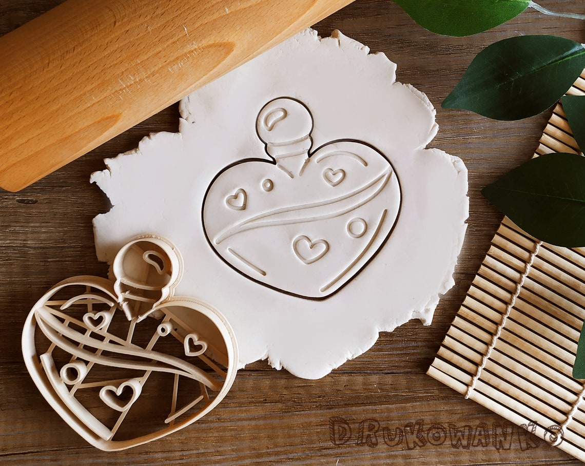 Love Potion Magic Magical Flask Cookie Cutter Pastry Fondant - Etsy