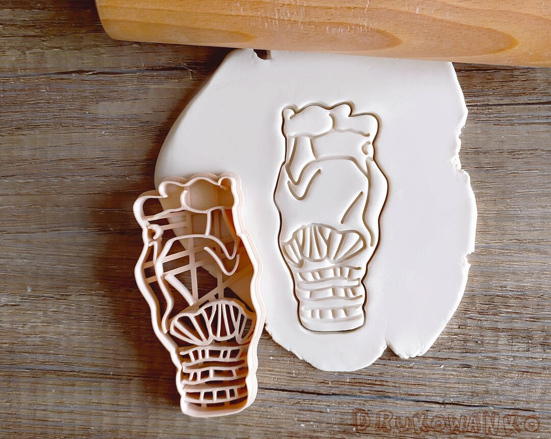 Larynx Voice Box Neck Head Medicine Body Cookie Cutter Pastry Fondant ...
